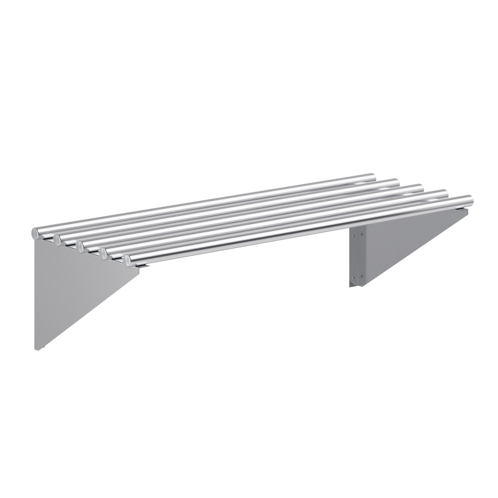 Amgood 14 In. X 36 In. Stainless Steel Tubular Wall Shelf - Wayfair Canada