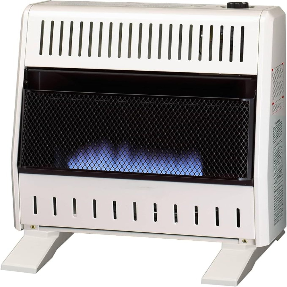 BUILTCO Procom ML200TBA-B Ventless Propane Gas Blue Flame Space Heater ...