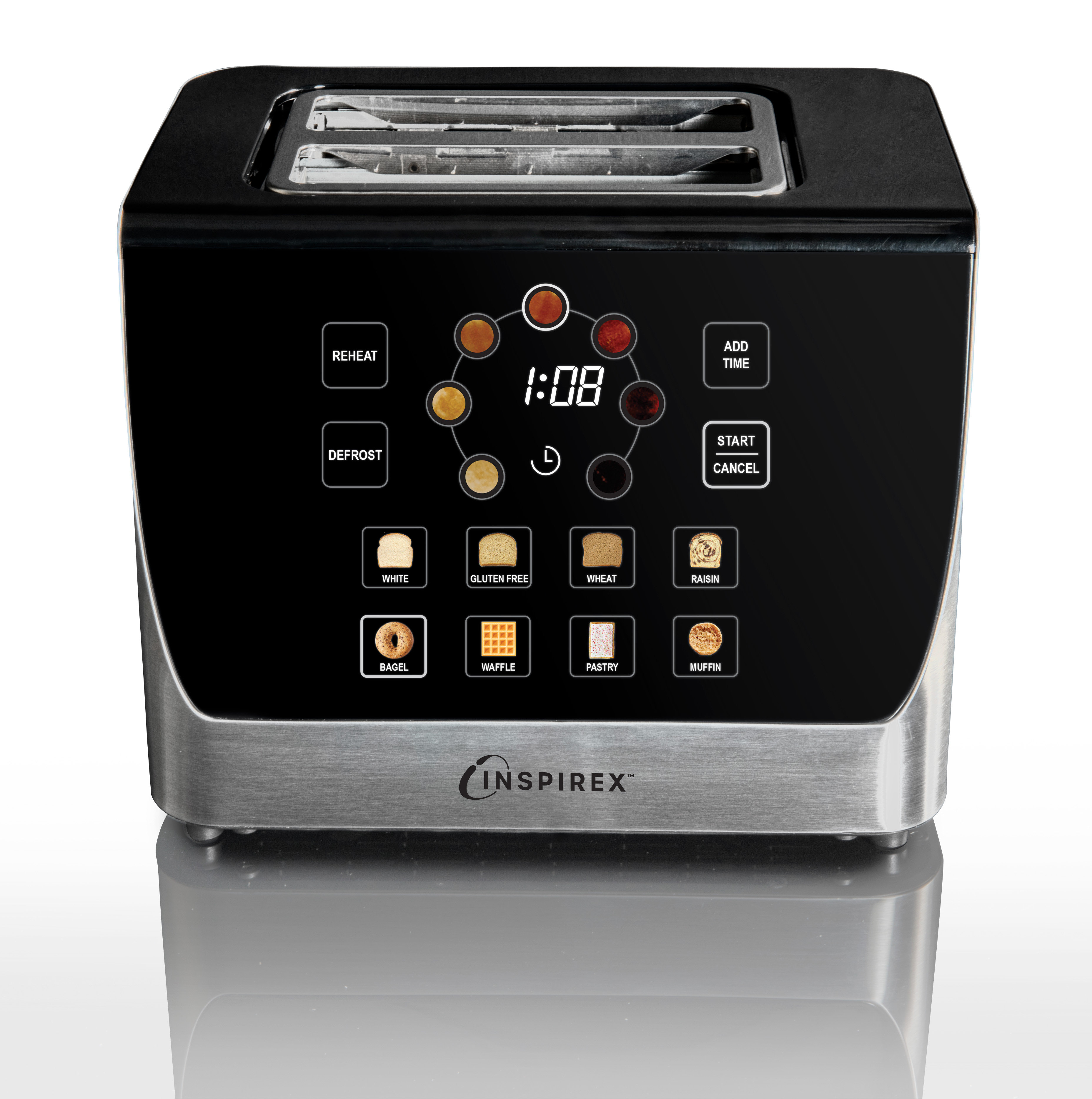 Inspirex Interactive Touchscreen Automatic Toaster & Reviews | Wayfair