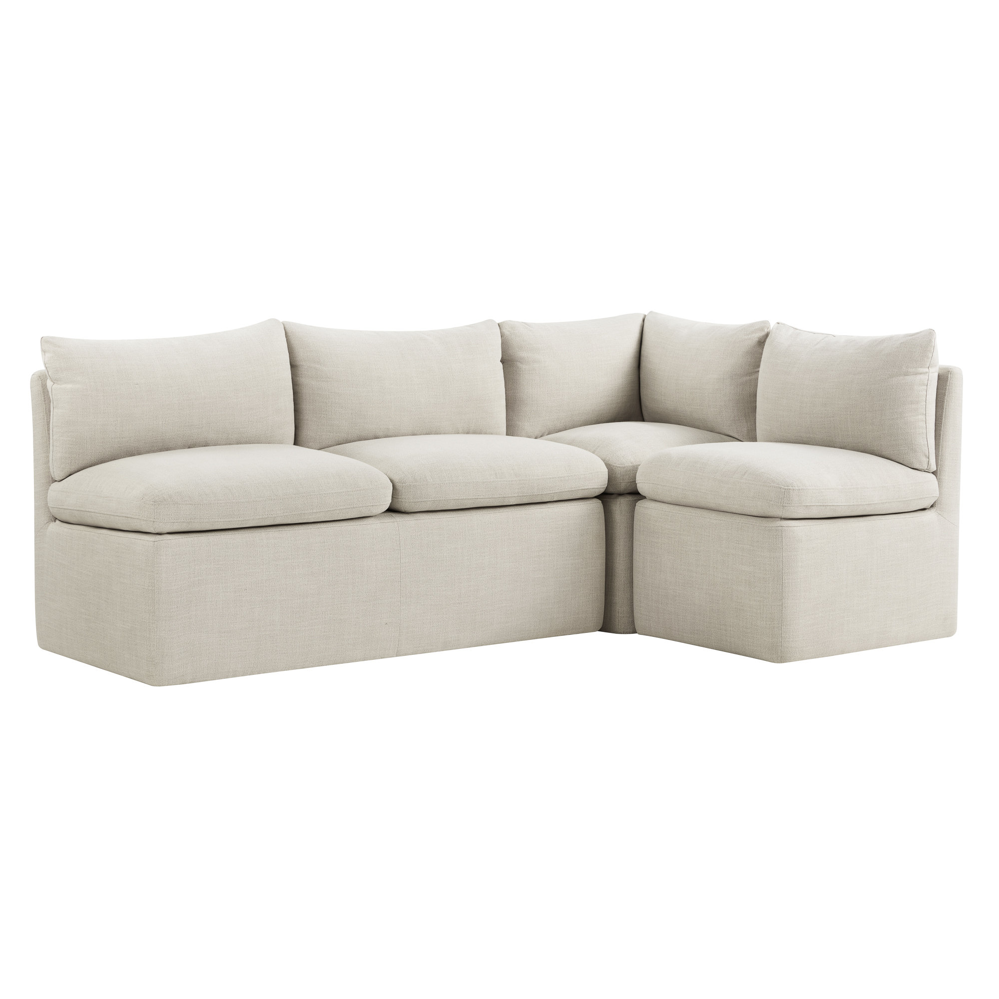 Hokku Designs Wanetta Corner Dining Banquette With Storage & Reviews ...
