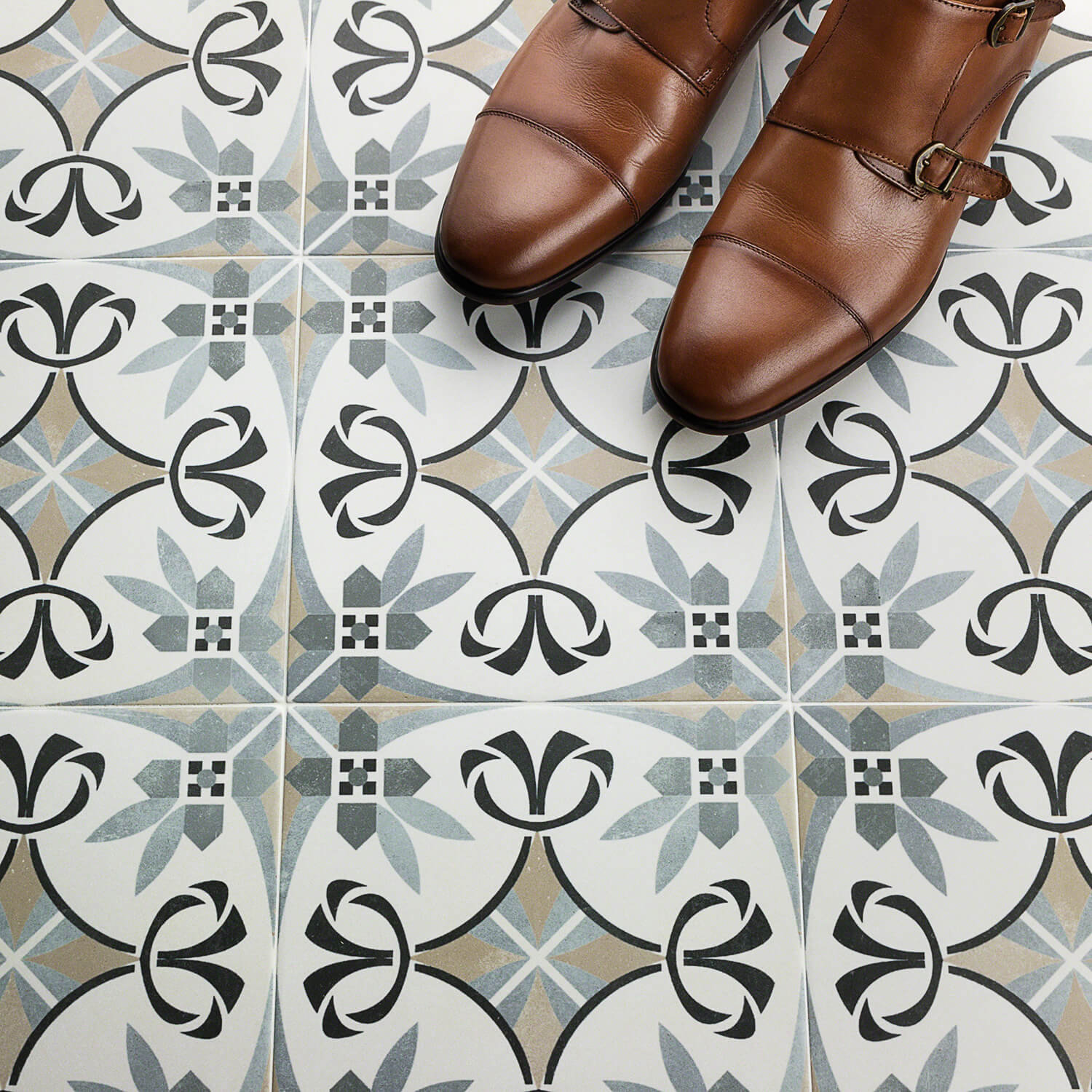 Bond Tile Anabella 9" x 9" Porcelain Field Tile in Royale & Reviews ...