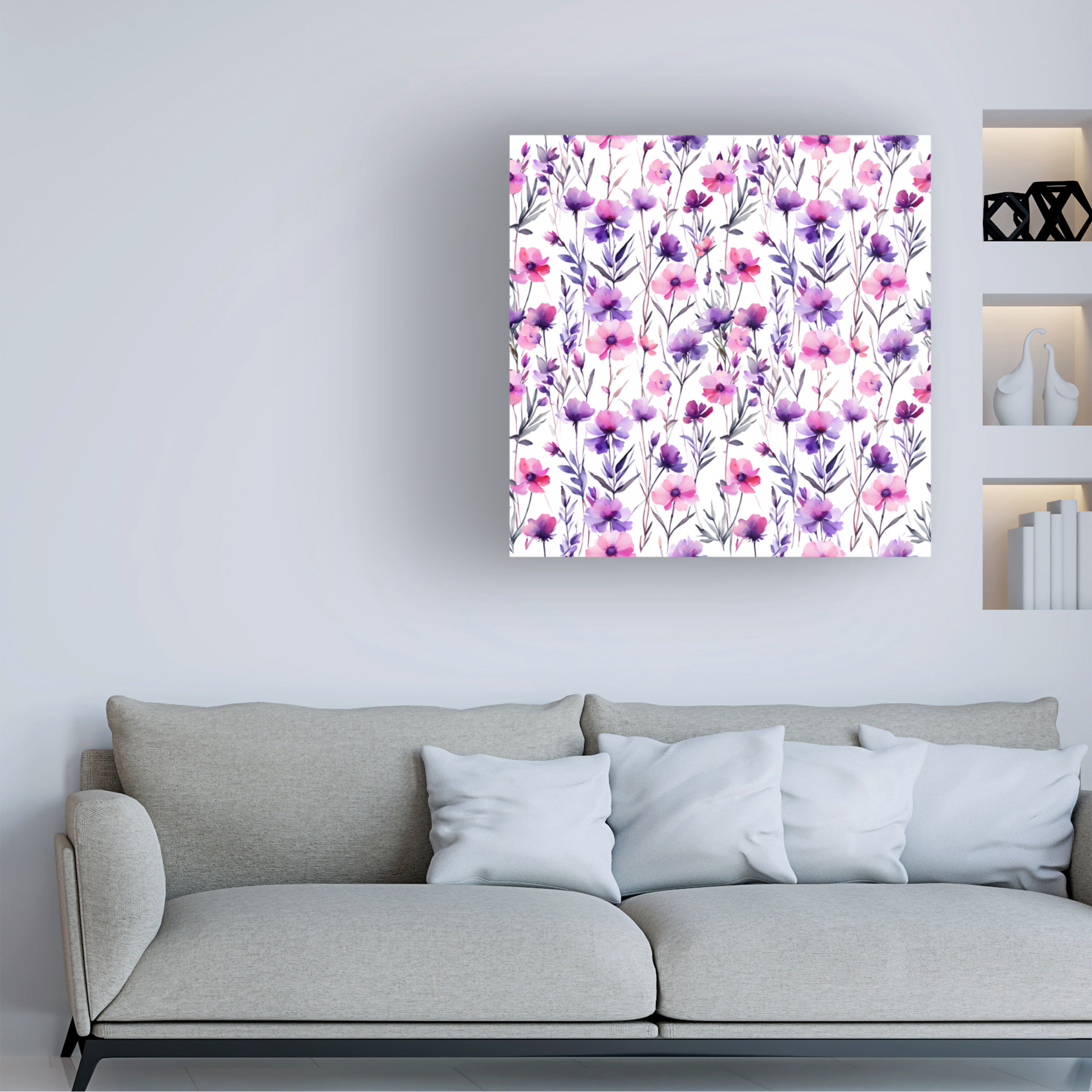 Trademark Fine Art Tina Lavoie Afternoon Tea Canvas Art | Wayfair