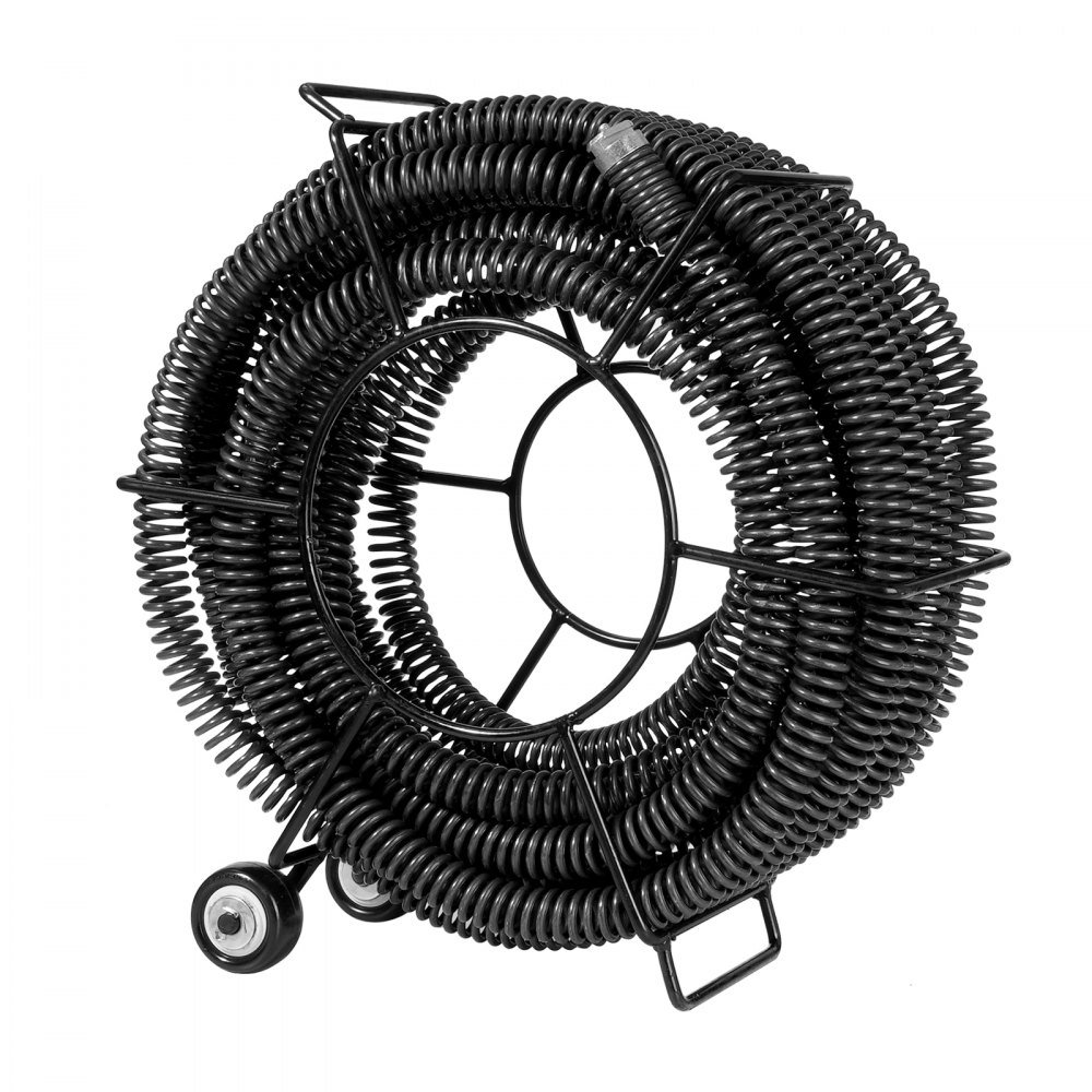 17 Stories Drain Cleaning Cable 60 FT x 1-1/5 Inch, Professional ...