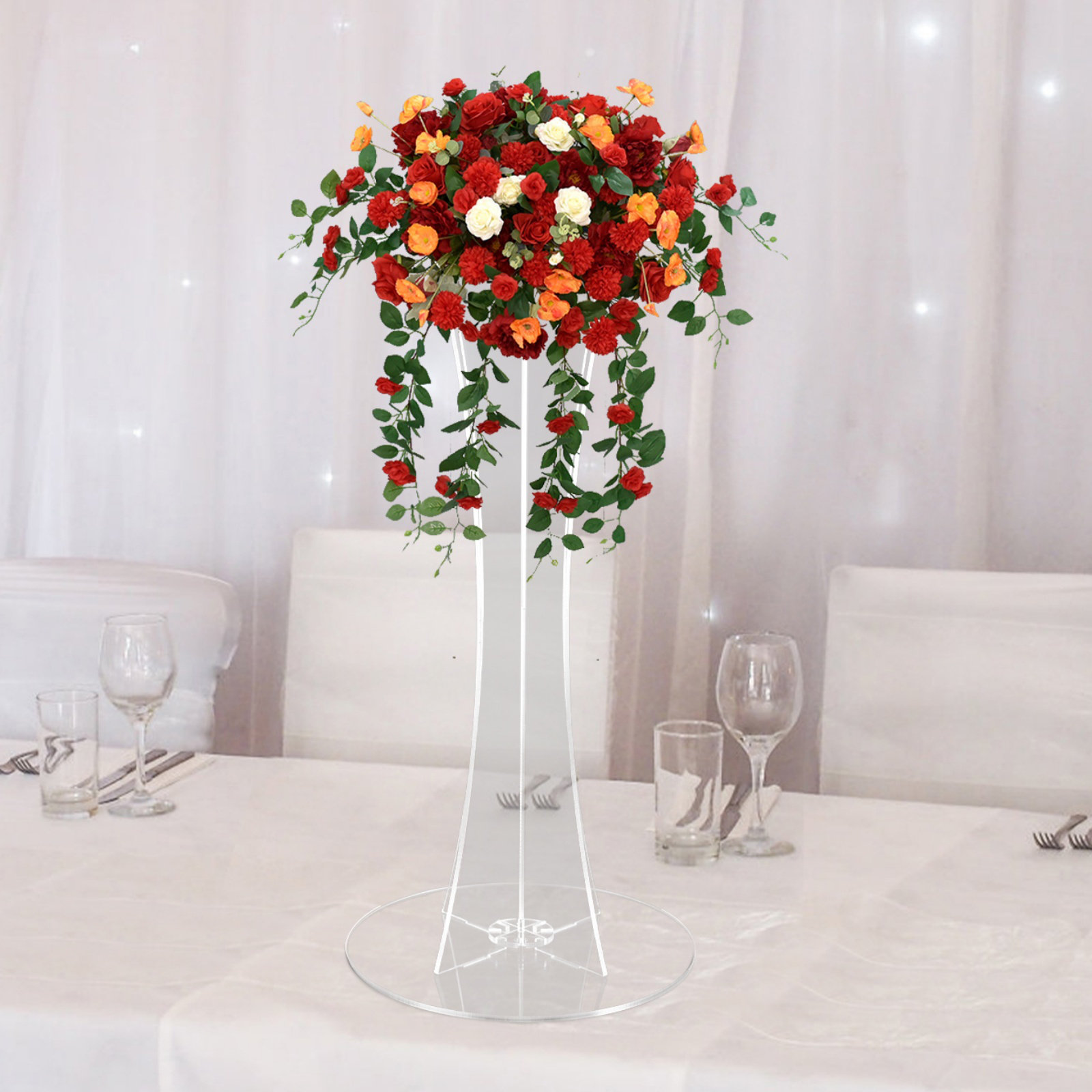 YXSUN Acrylic Flower Stand | Wayfair