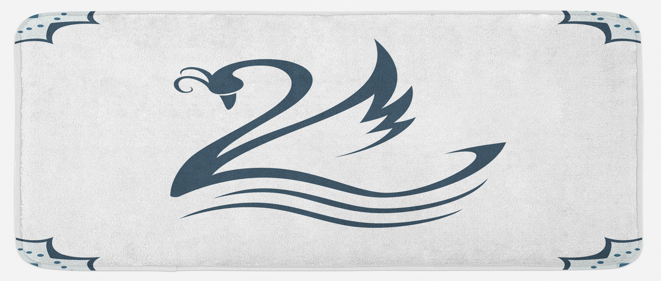 East Urban Home Swan Kitchen Mat | Wayfair
