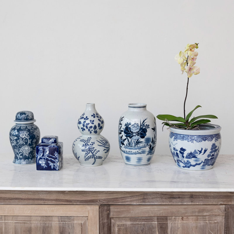 Alcott Hill® Chillcott Stoneware Table Vase | Wayfair