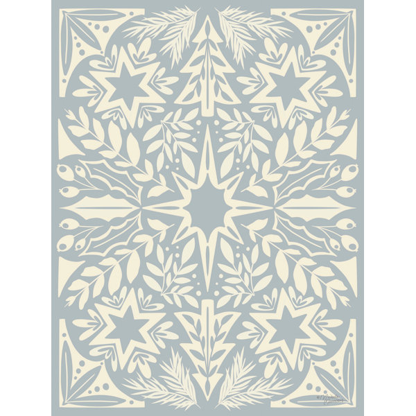 Winston Porter Jalmi Scandinavian Winter Blue On Canvas by Michele ...