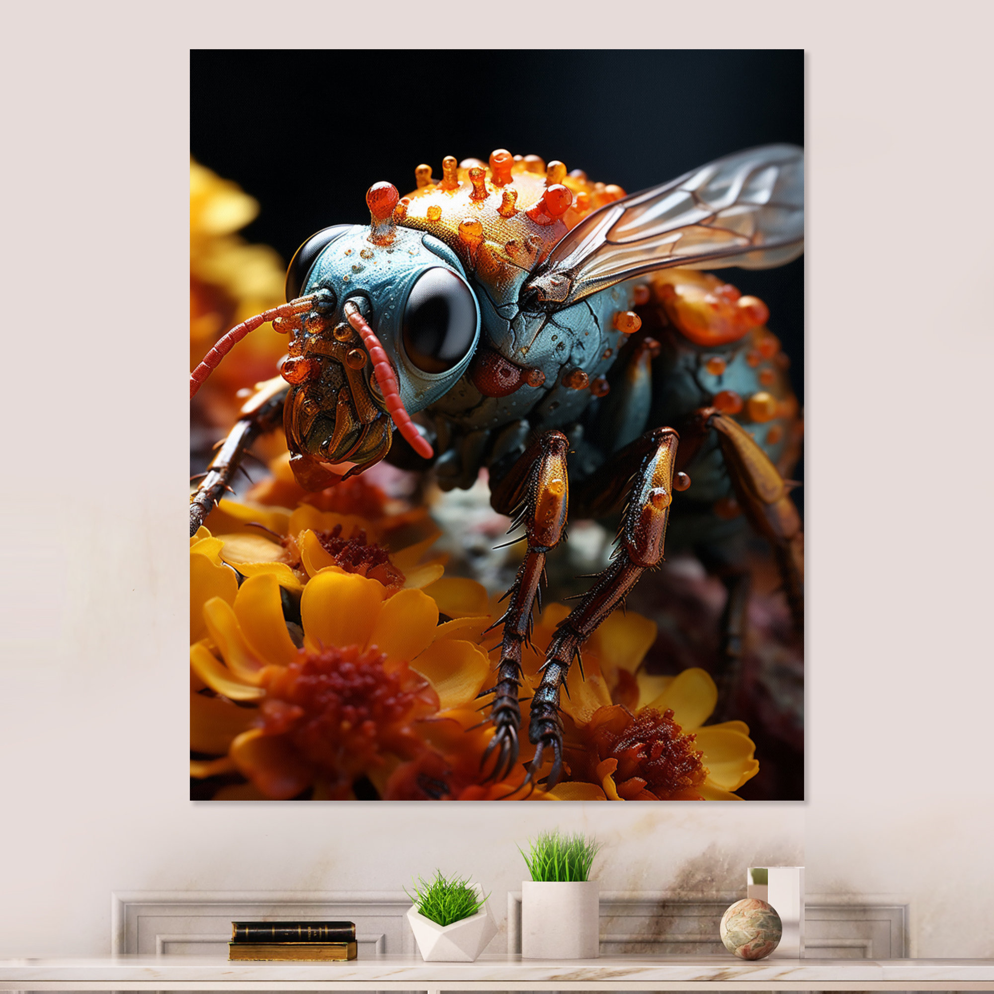 Hokku Designs Animal Insects Bugs National II - Insects & Bugs Metal ...