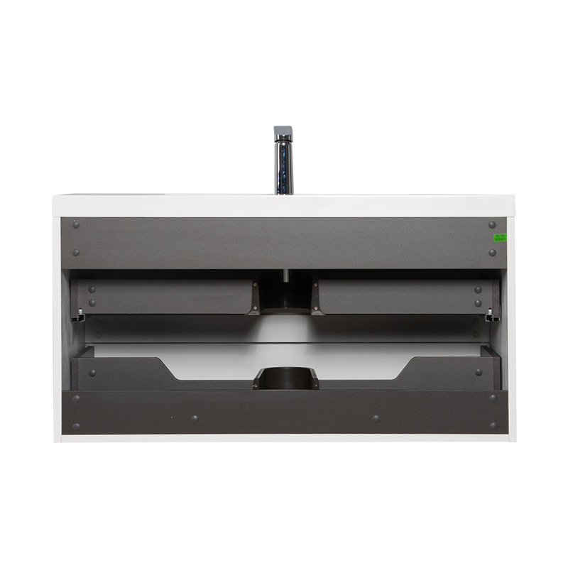 Latitude Run® 42" Floating Bathroom Vanity With Sink | Wayfair