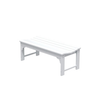 White Outdoor Benches You'll Love | Wayfair