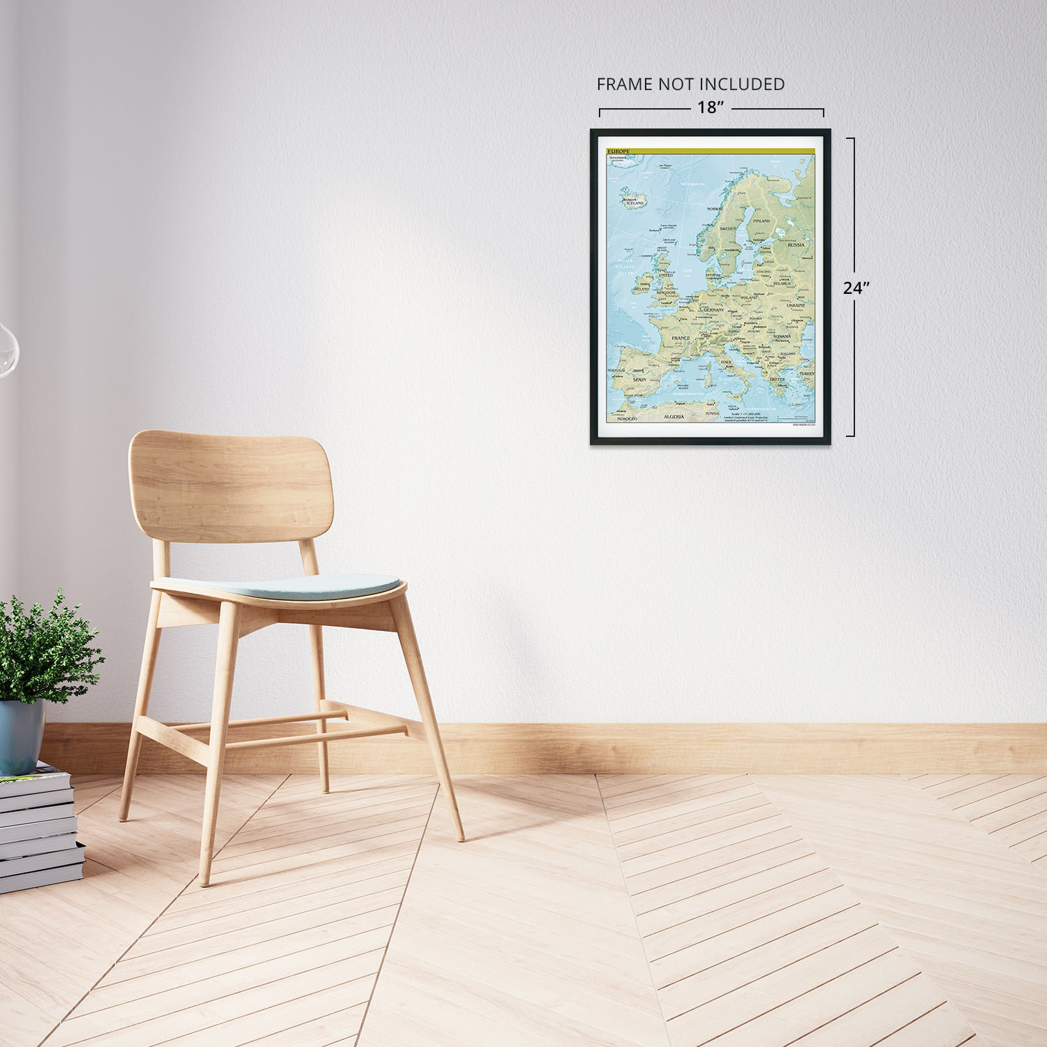 Williston Forge 2021 Europe Map - Wall Map Of Europe Poster - Europe ...
