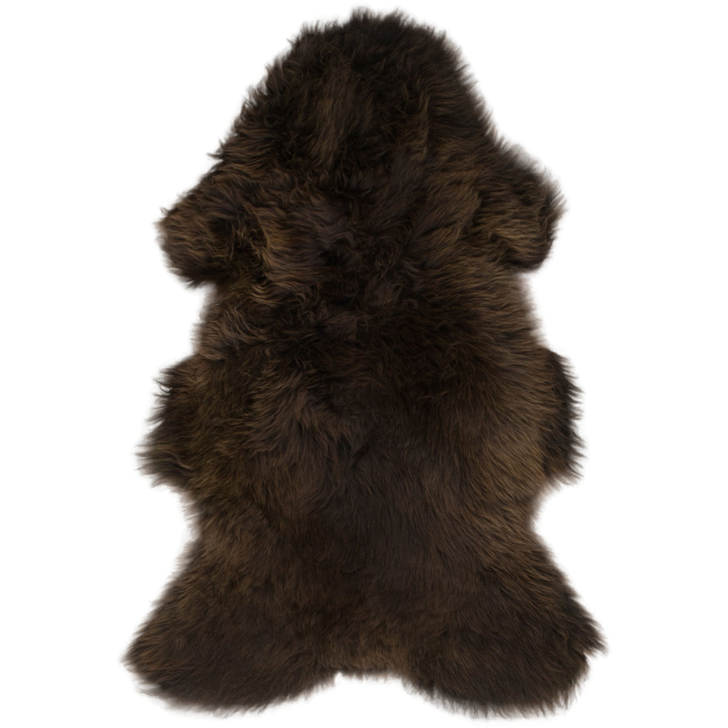 Mercer41 Texels Lambskin Brown Rug | Wayfair