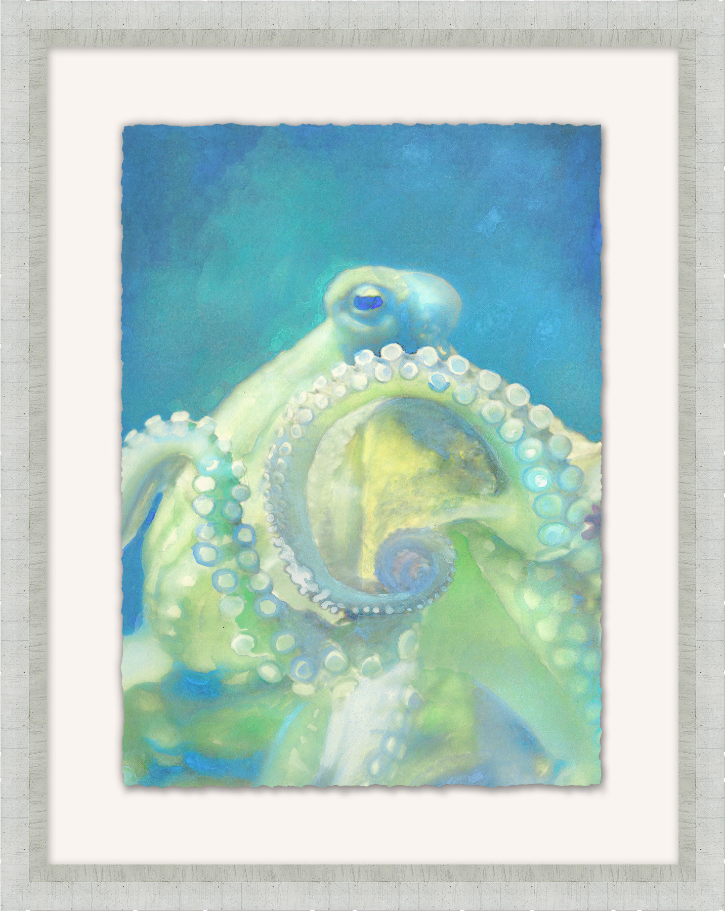 Wendover Art Group Octopus " Octopus Aesthetic " Painting Print on ...