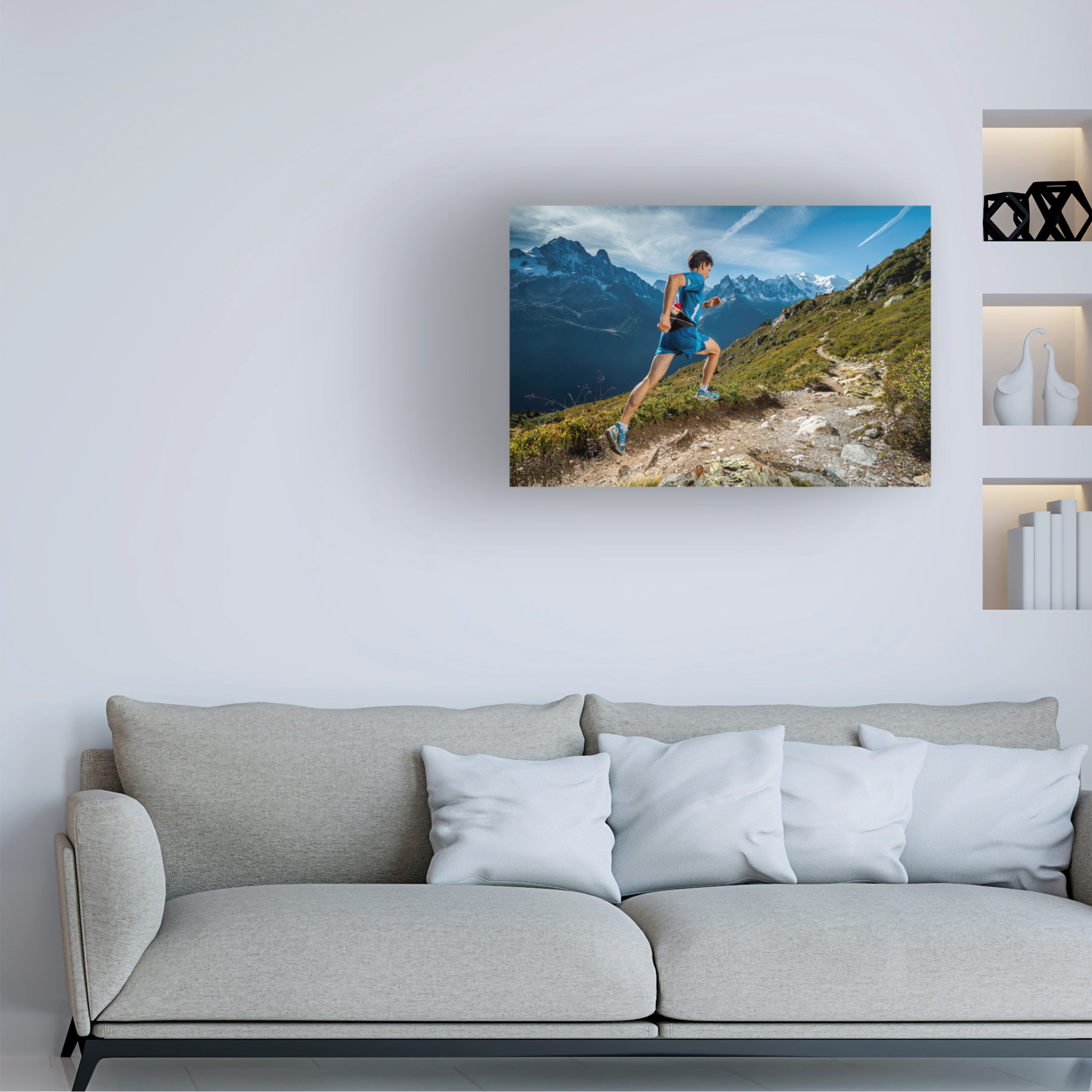 Millwood Pines Tristan Shu Running With Sebchaigneau Canvas Art | Wayfair