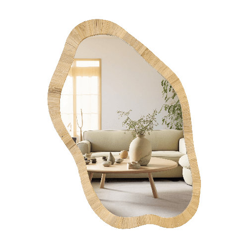 Rustic / Lodge Wall Mirrors You'll Love | Wayfair