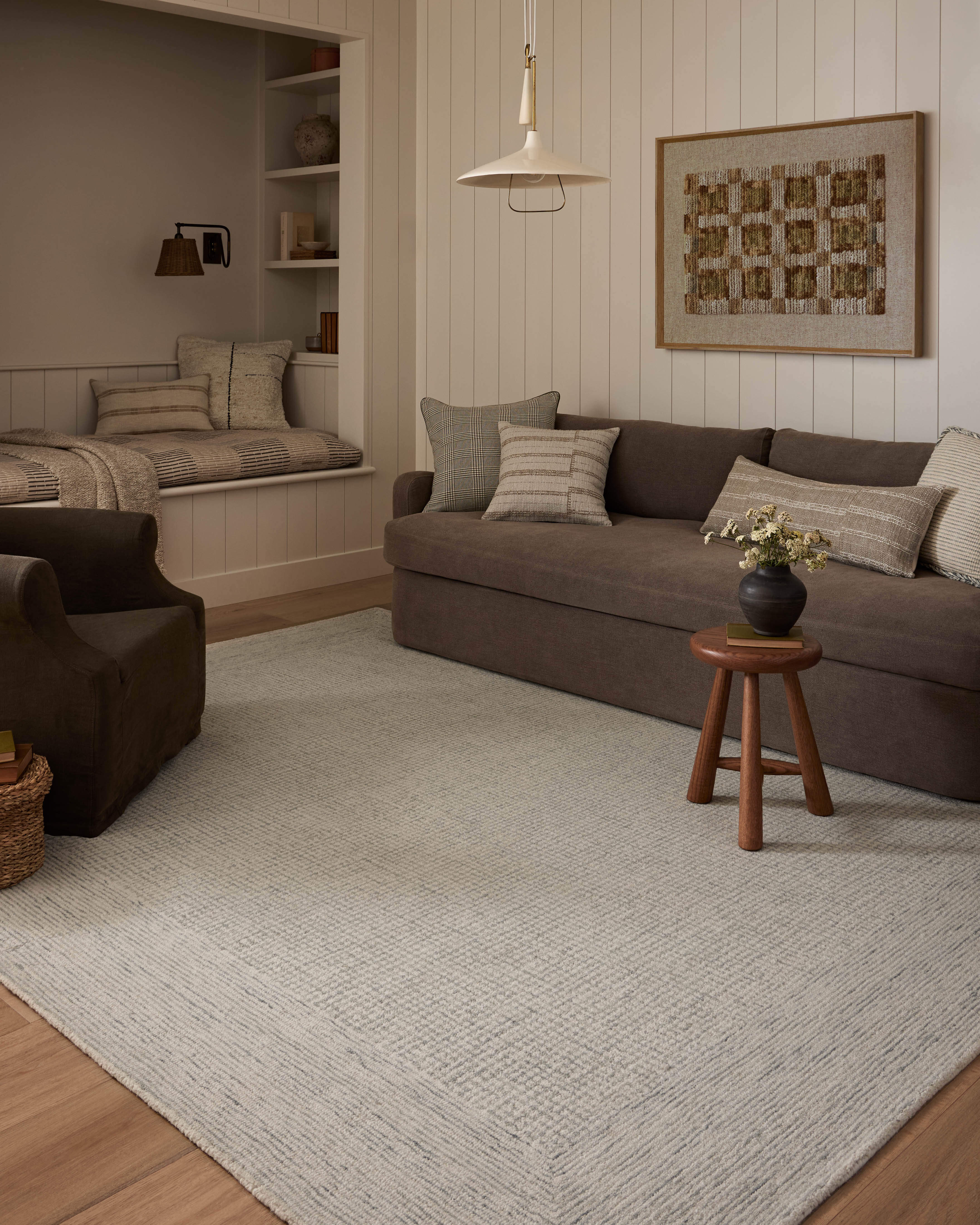 Amber Lewis x Loloi Windsor Ivory / Sky Area Rug & Reviews | Wayfair