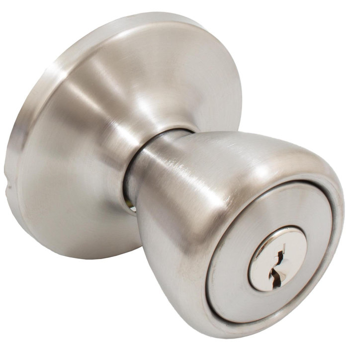 Stone Harbor Hardware Pre-Keyed Entry Work Lock, Entry Latch, SC Keyway ...