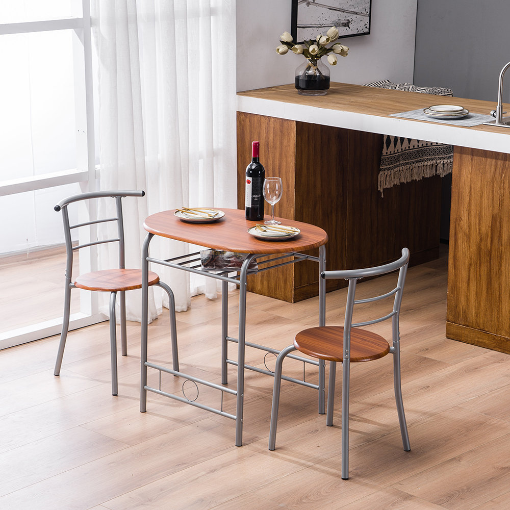 Latitude Run® Detachable Density Board Iron Brown Silver Baked Enamel 1 ...