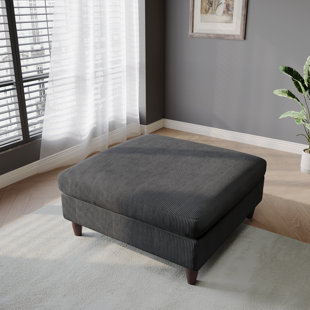 Large Square Ottomans & Poufs You'll Love | Wayfair