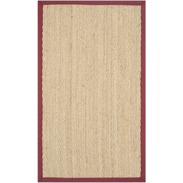 Andover Mills™ Jeremy Bamboo Slat/Seagrass Solid Color Rug & Reviews ...