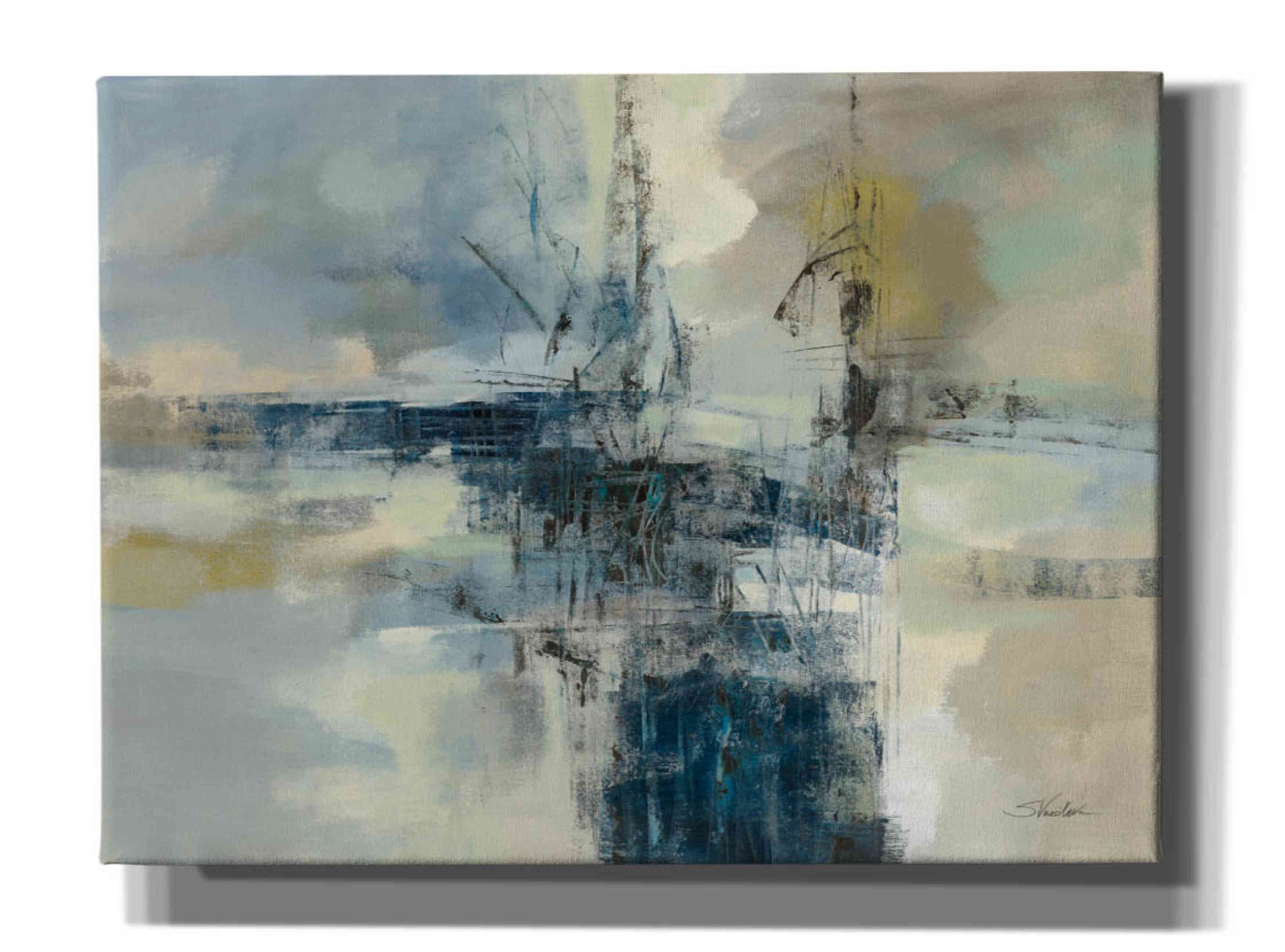 Ivy Bronx Epic Graffiti 'Sea Port' By Silvia Vassileva, Canv Sea Port ...