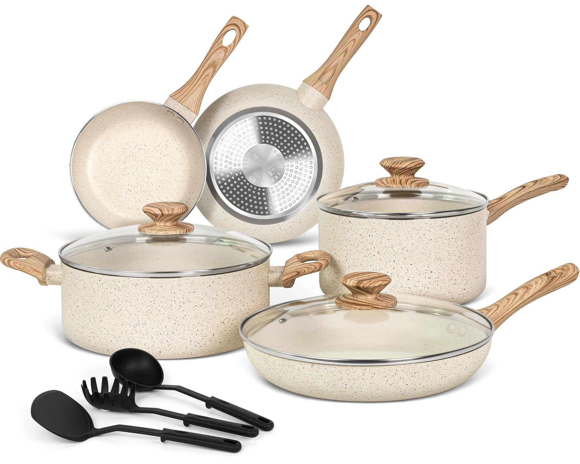 MICHELANGELO 12 - Piece Cookware Set | Wayfair