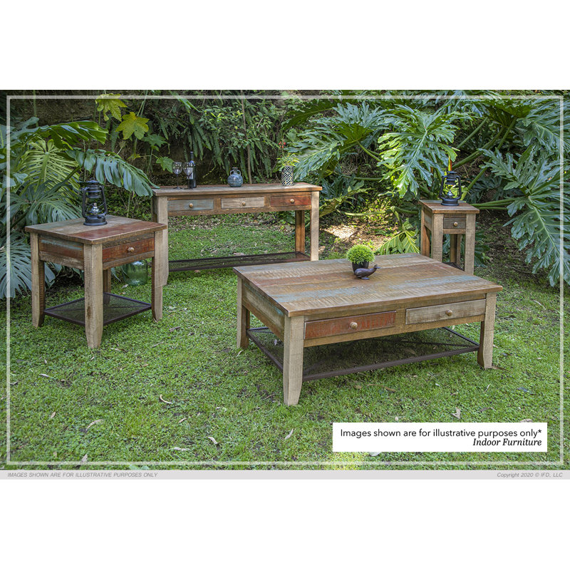 Loon Peak® Lupita 55" Solid Wood Console Table | Wayfair