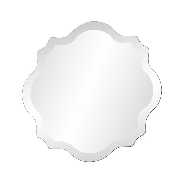 Harriet Bee Bassick Asymmetrical Wall Mirror & Reviews | Wayfair