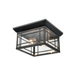 Gracie Oaks Apison 2 - Bulb Outdoor Flush Mount & Reviews | Wayfair