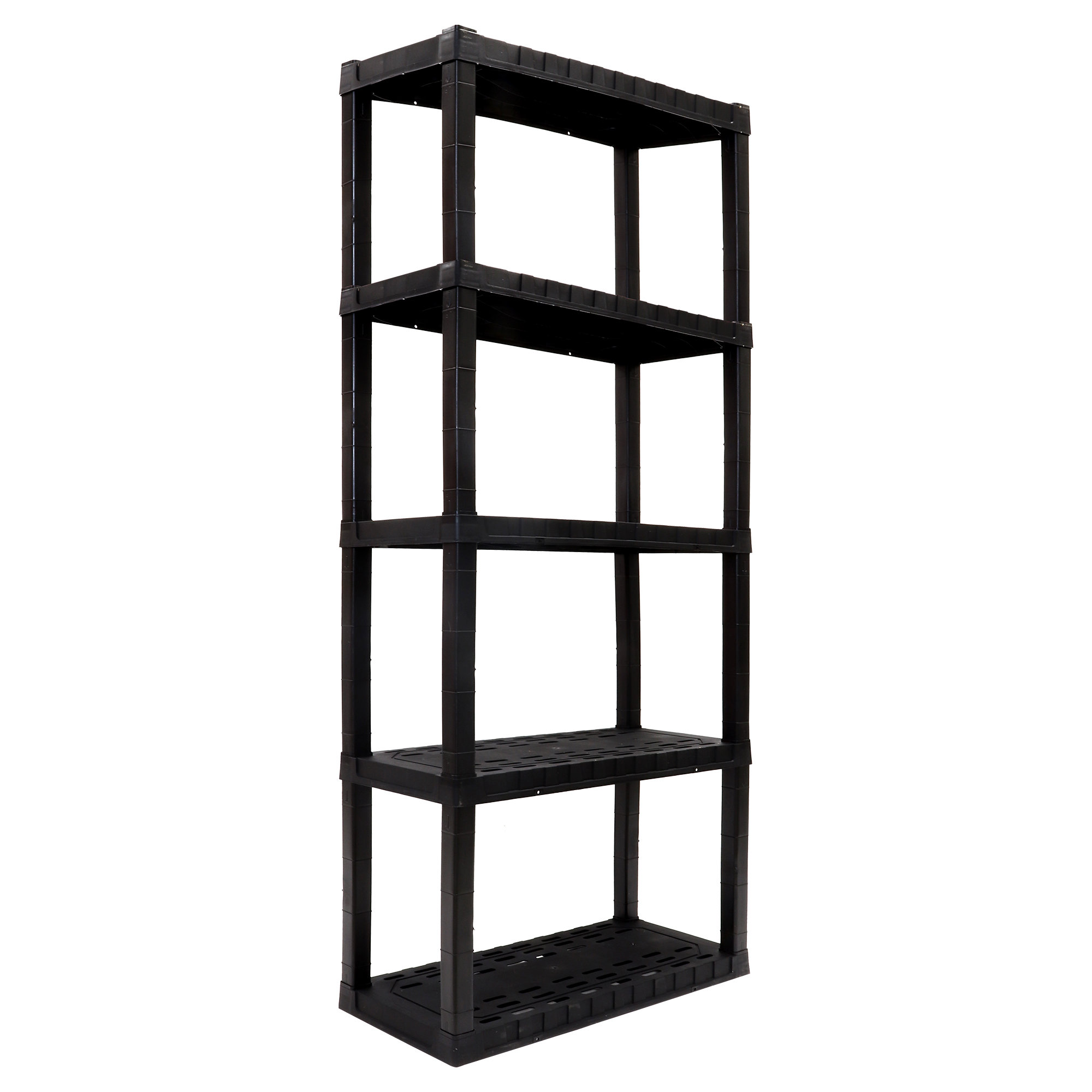 Rebrilliant Naseef 5-Tier Heavy Duty Shelving Unit W30 x D14 x H75 Home ...