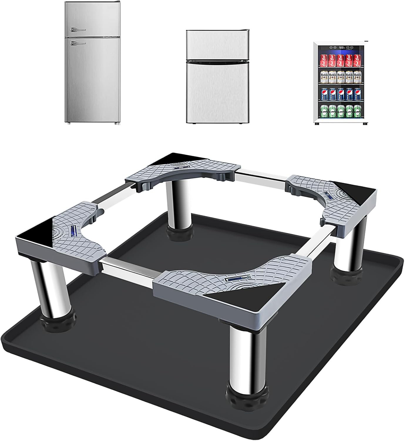 Rebrilliant Universal Stand Base Adjustable Refrigerator Stand With 4 ...