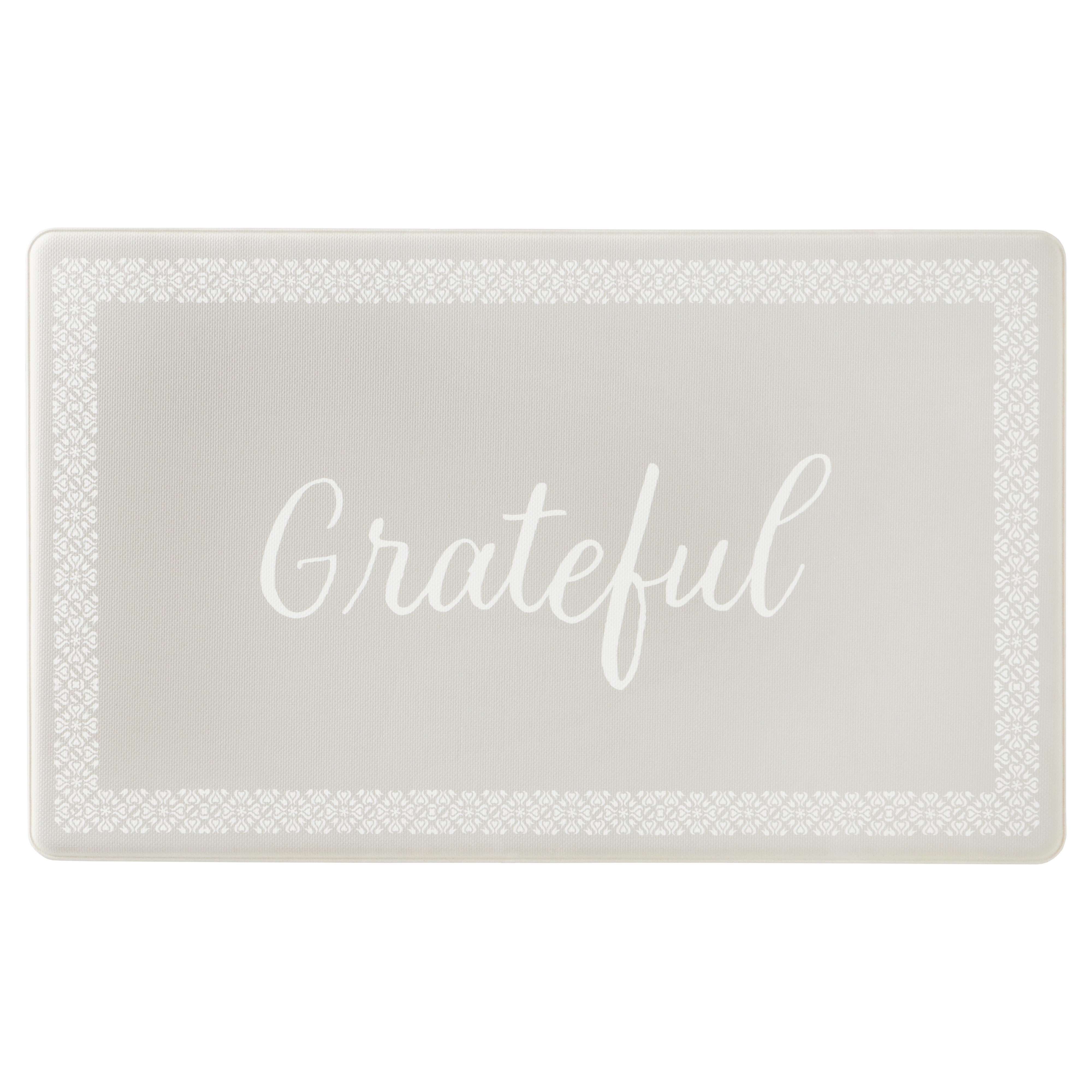 MARTHA STEWART Bloomfield Grateful Border Kitchen Mat & Reviews | Wayfair