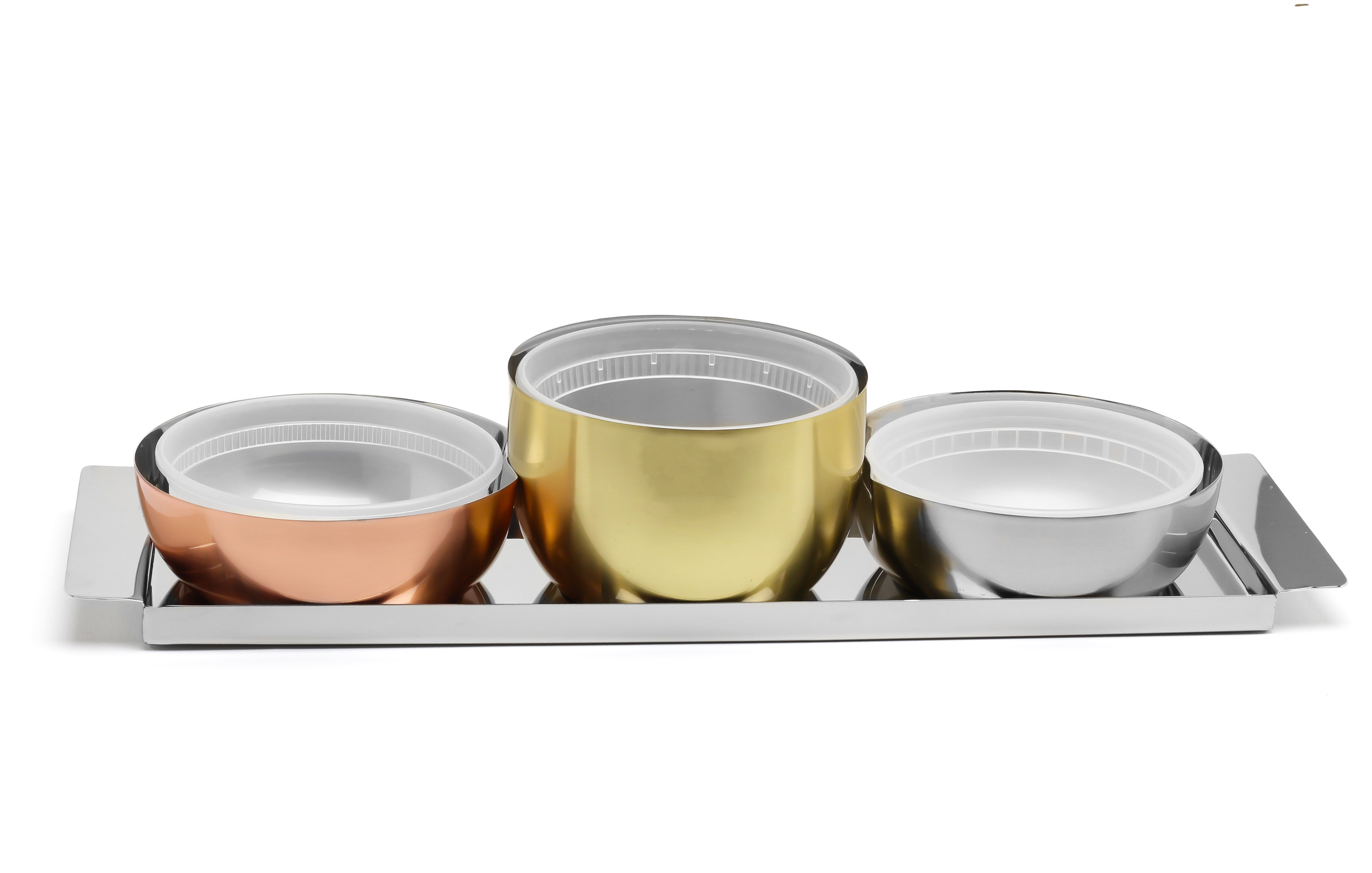 Wrought Studio™ Costa 4 Piece Condiment Server Set | Wayfair
