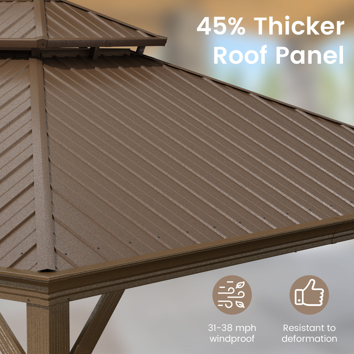 EROMMY 22 Ft. W x 14 Ft. D Carport Galvanized Steel Portable Garage ...