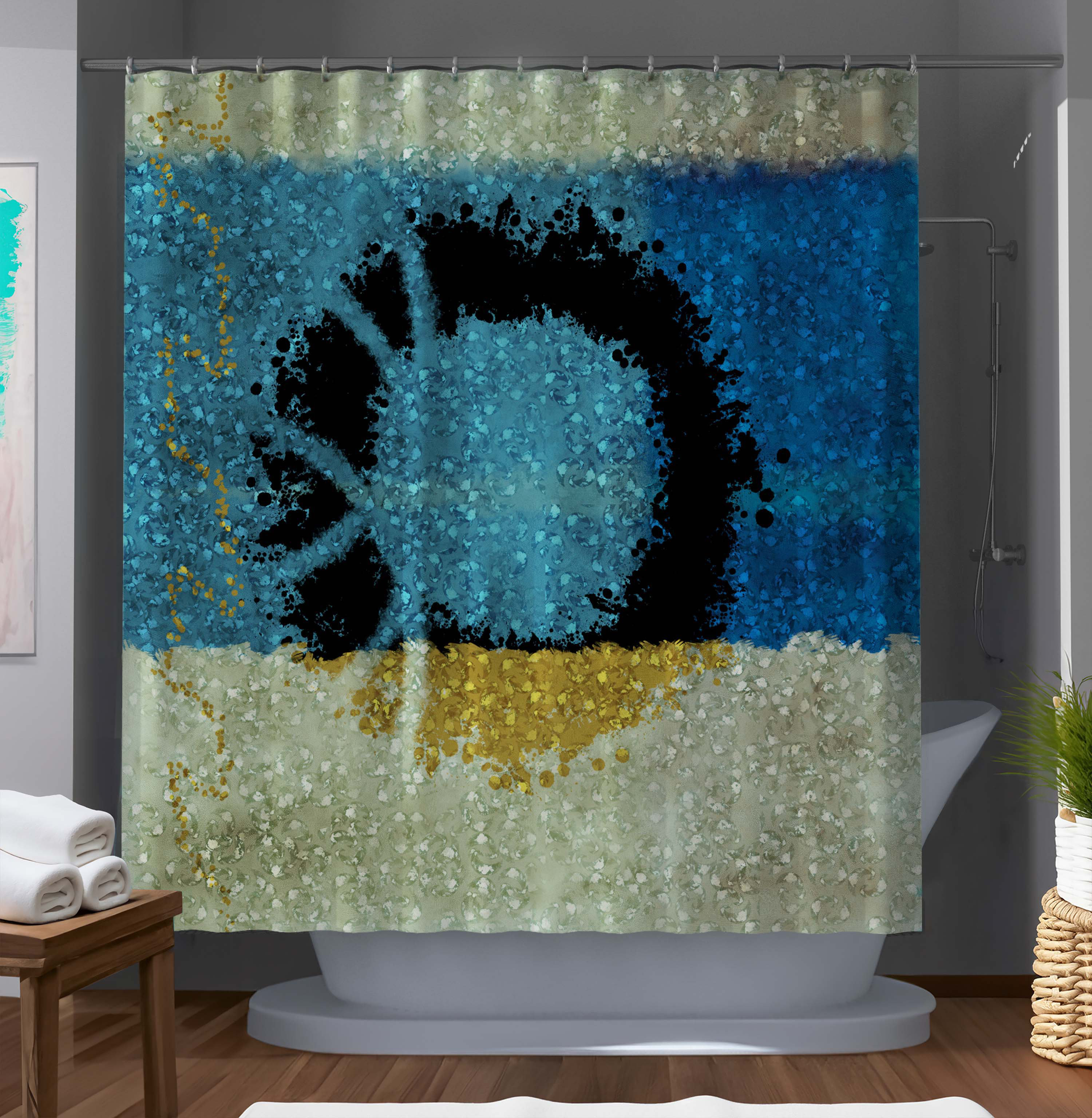 East Urban Home Kele Shower Curtain by Staci Maxwell | Wayfair