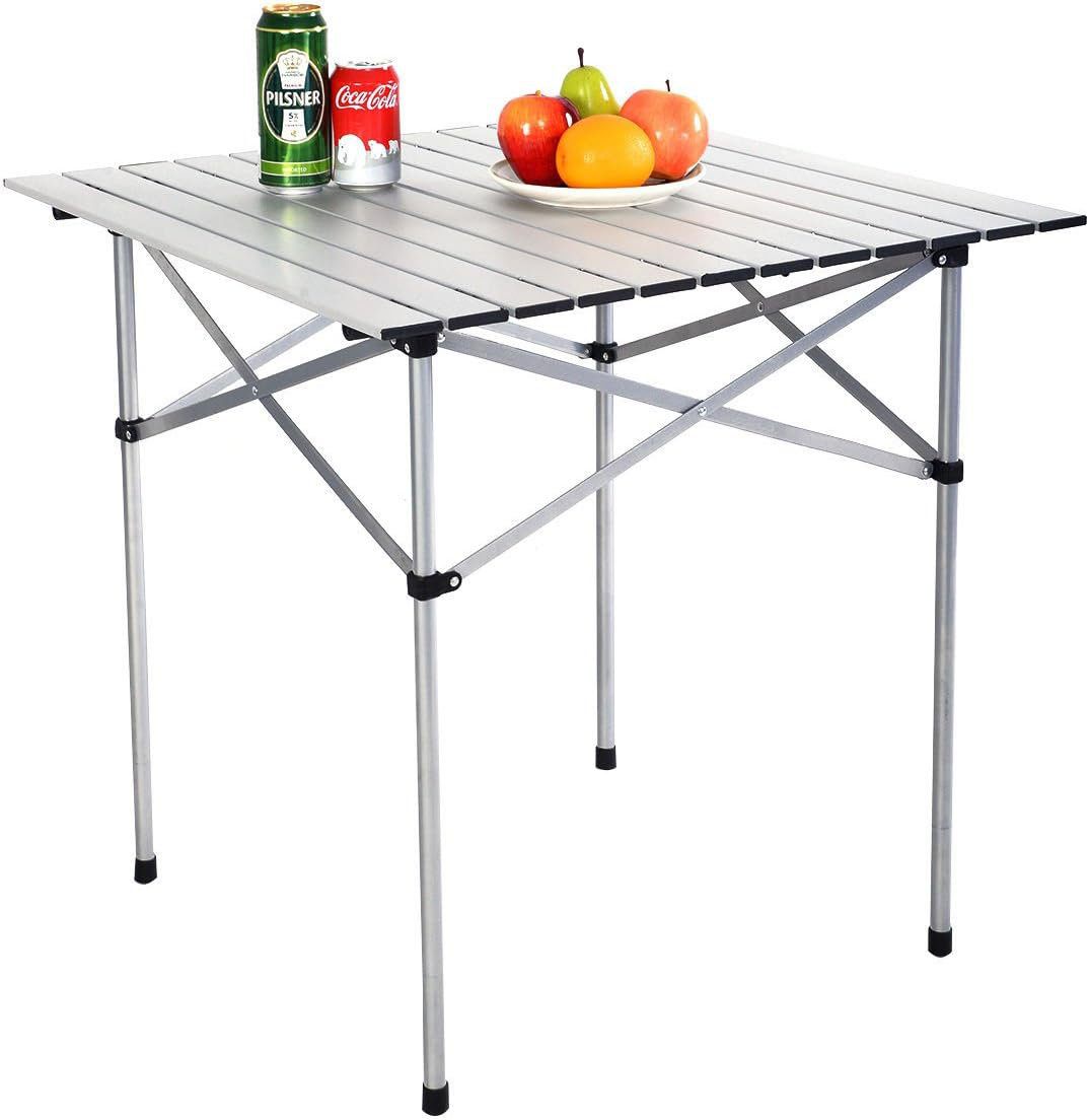 YESCAD Portable Aluminium Folding Camping Table | Wayfair
