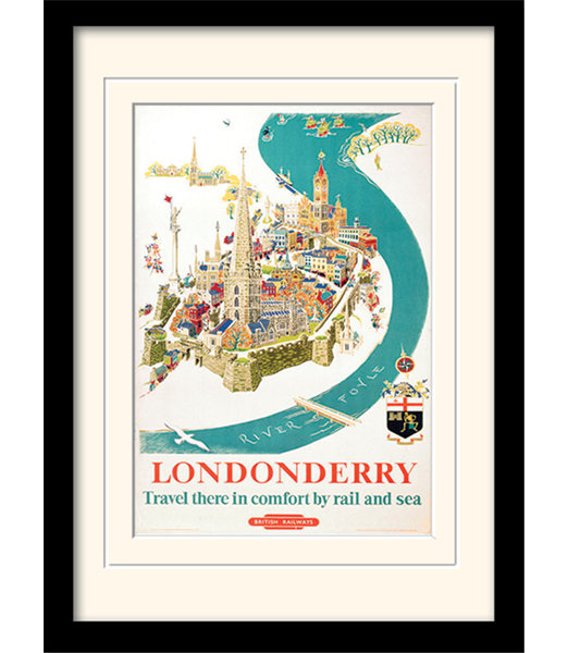 Happy Larry 'Londonderry' Vintage Advertisement| Wayfair.co.uk