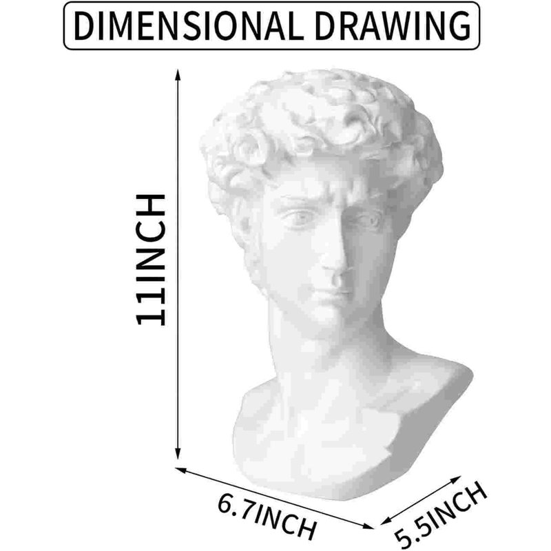 Latitude Run® 11In Greek Statue Of David | Wayfair