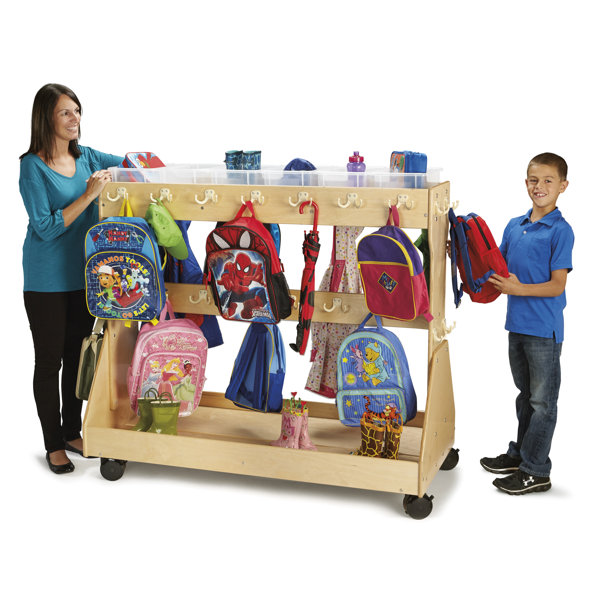 Jonti-Craft® Mobile Backpack Cart | Wayfair