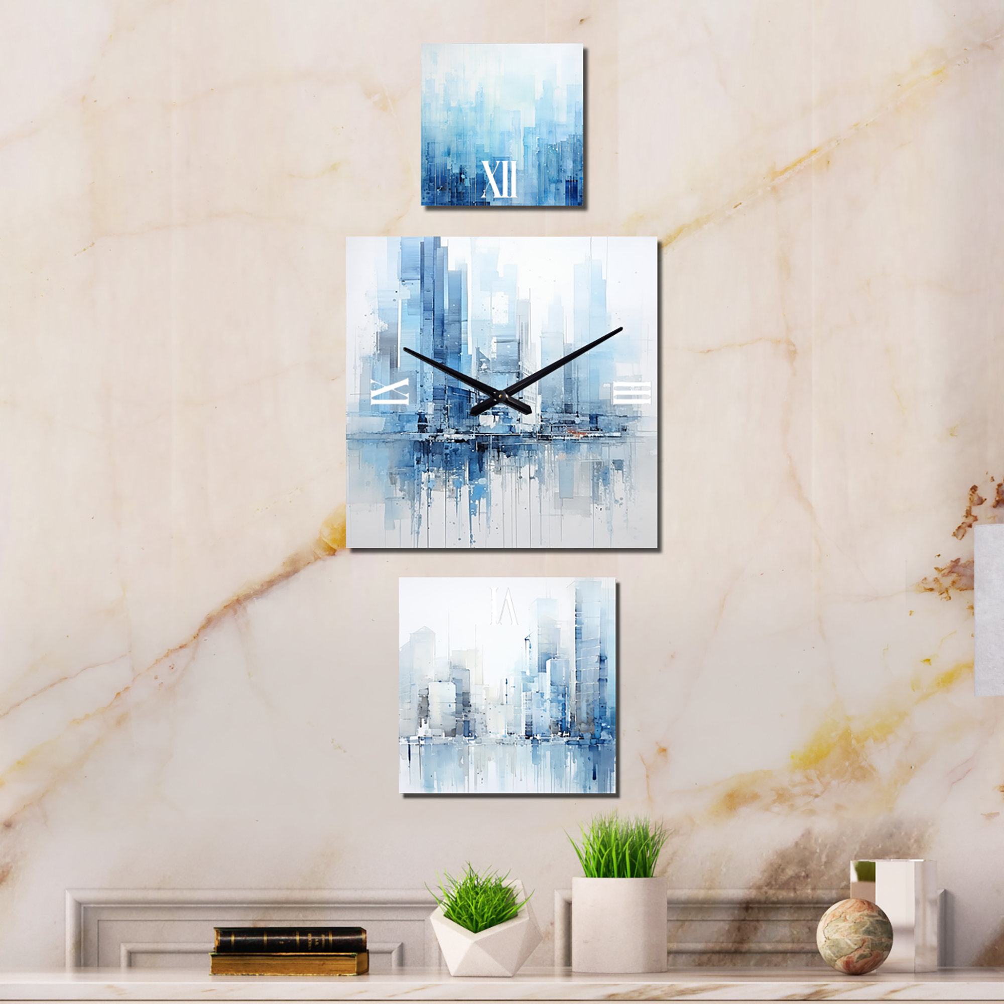 Ivy Bronx Madderom Metal Wall Clock | Wayfair