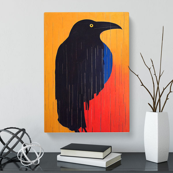 Marlow Home Co. Fairwood Raven Bird Graffiti Vol.1 - Print | Wayfair.co.uk