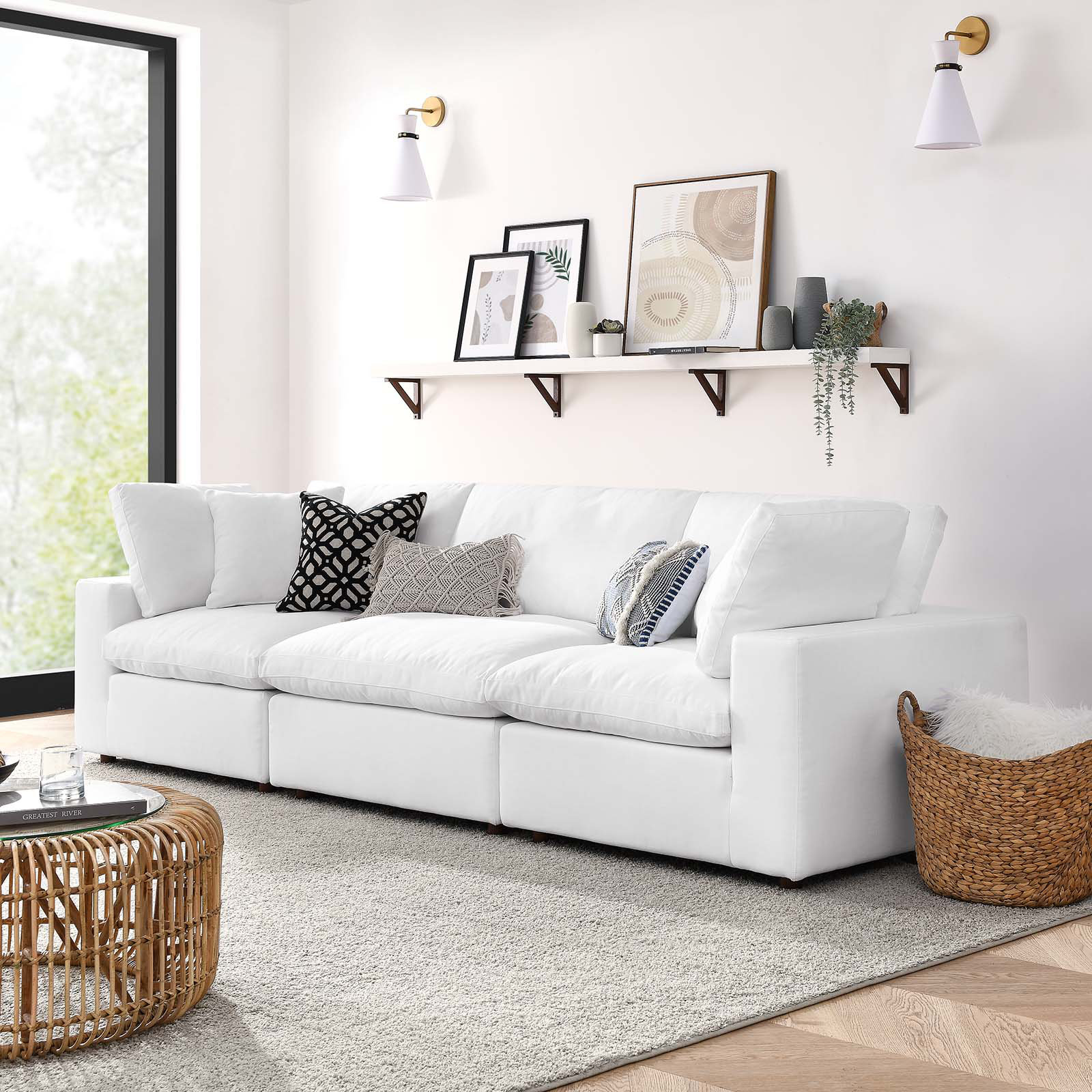 Latitude Run® Modular Sectional Sofa Couch, Self-customization Design ...