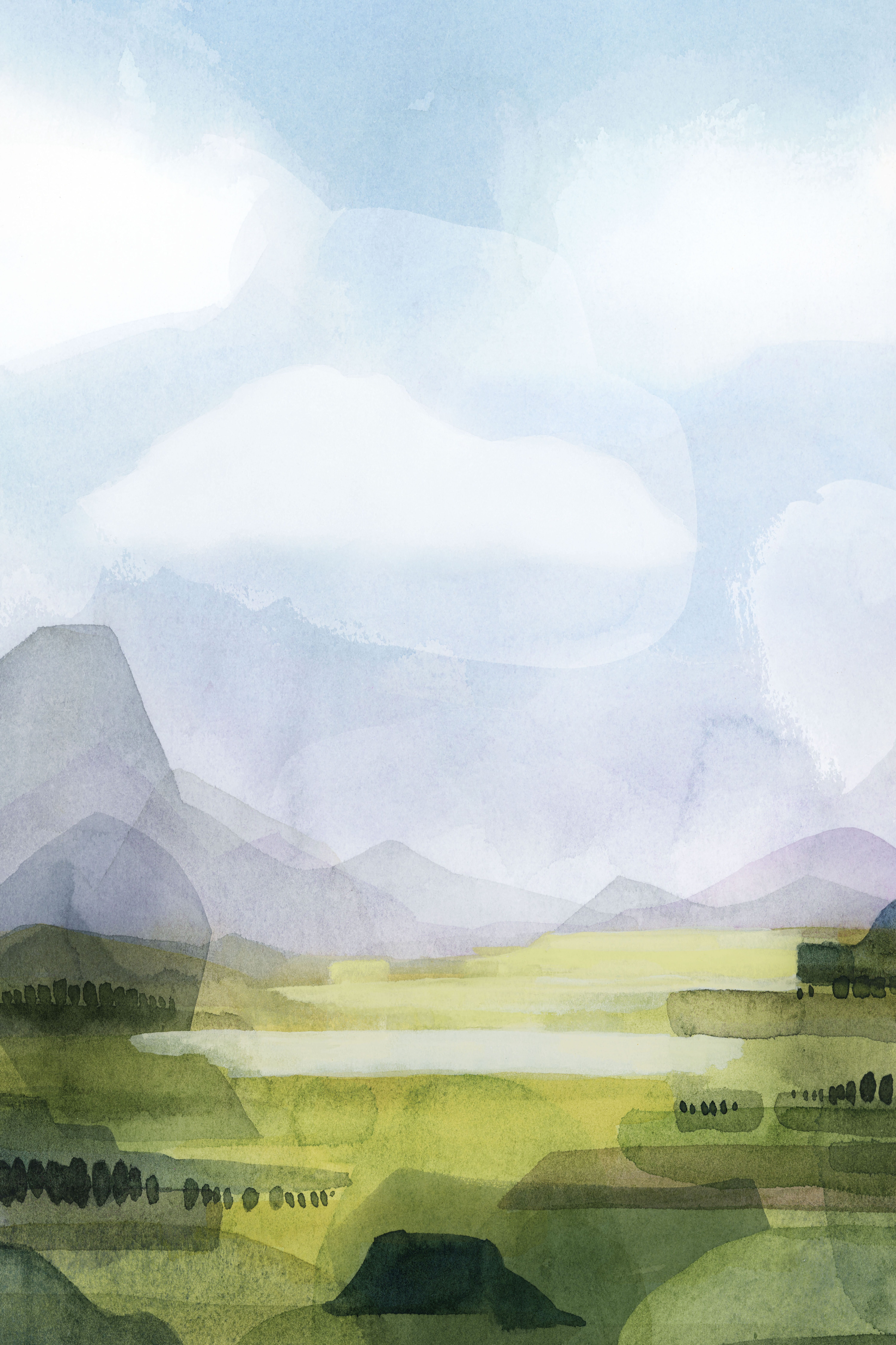 August Grove Verdant Vale I - Painting | Wayfair.co.uk