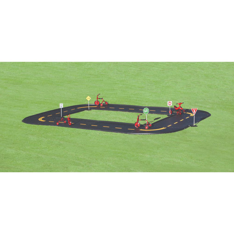 ImagintThat Play Systems Pedal Path Playground Trike Track | Wayfair