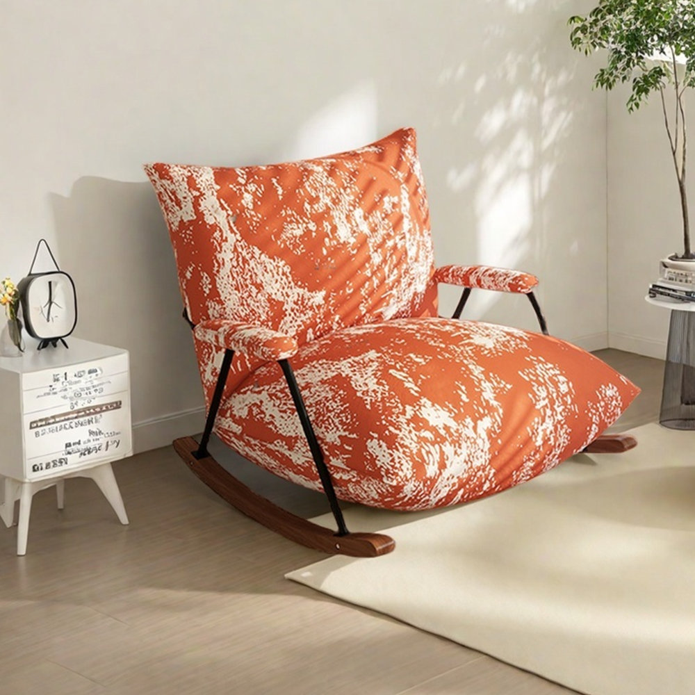 Elegant Home Furnishings.s Ergonomically designed anti-rollover rocking ...