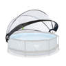 EXIT Toys Round Multifunctional Cover Dome Enclosure for Outdoor Pools ...