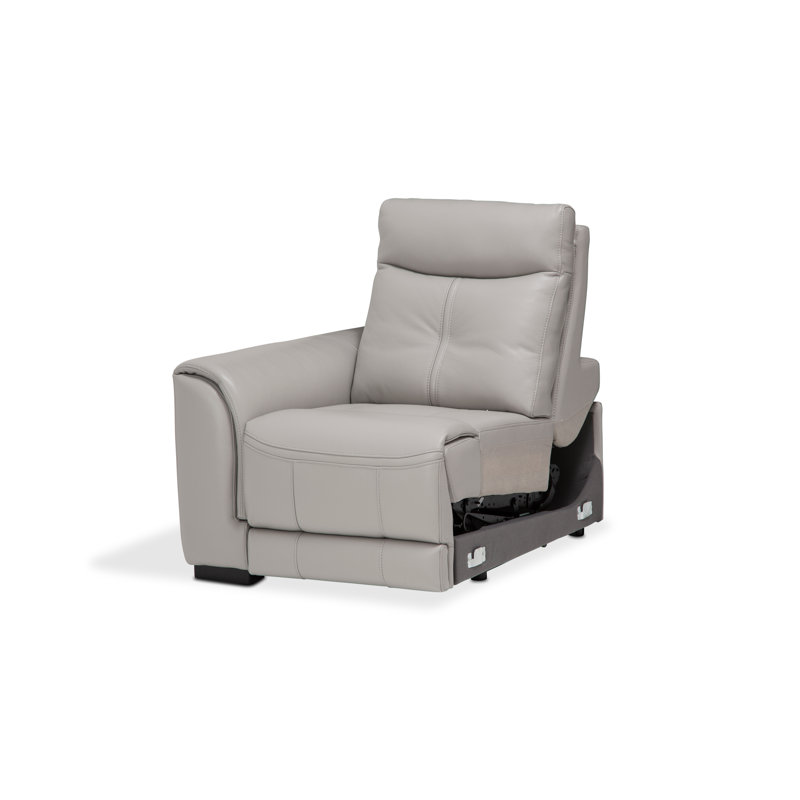 Michael Amini Mia Bella 87.25'' Rolled Arm Reclining Loveseat | Wayfair