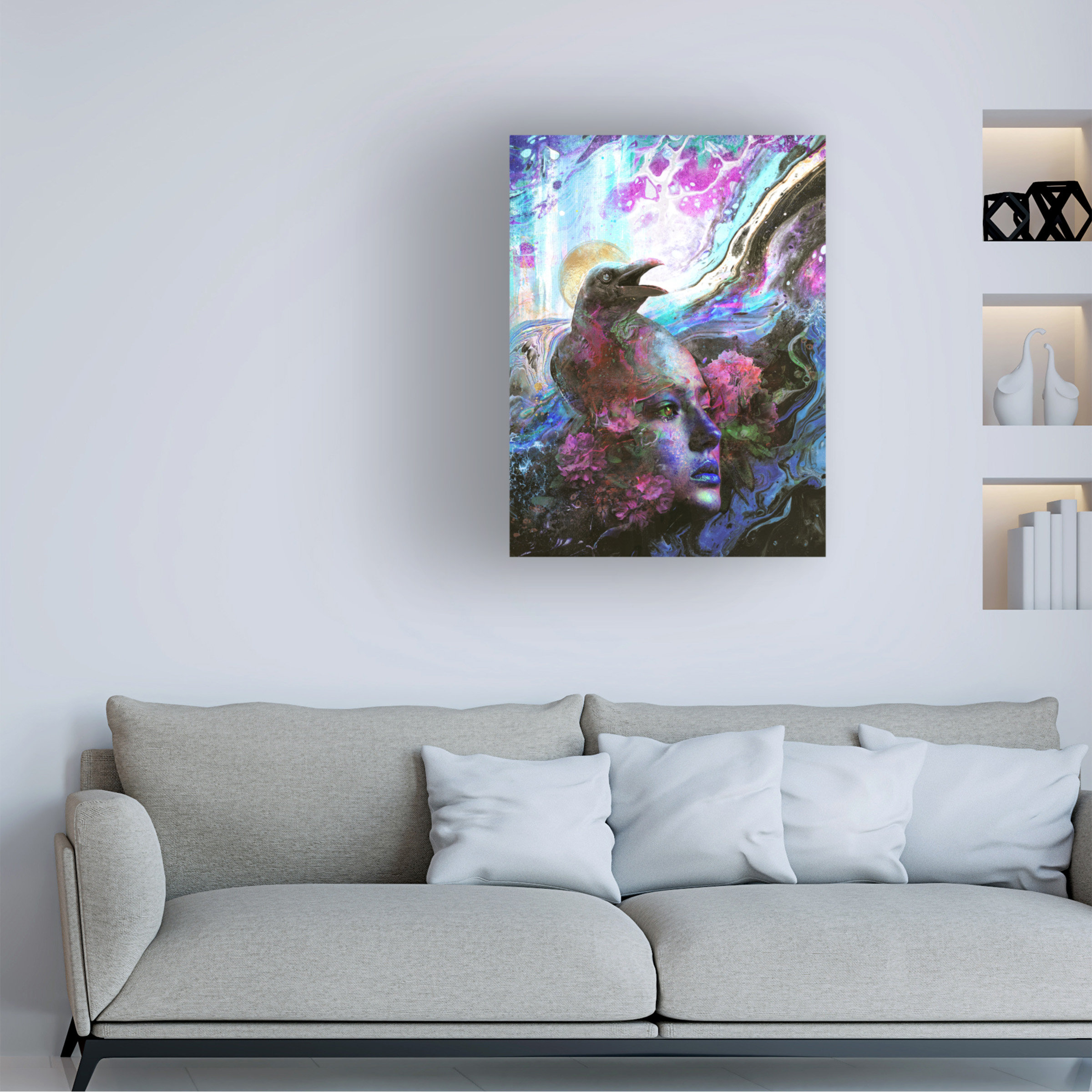 Winston Porter Barrett Biggers Raven Memories Canvas Art | Wayfair