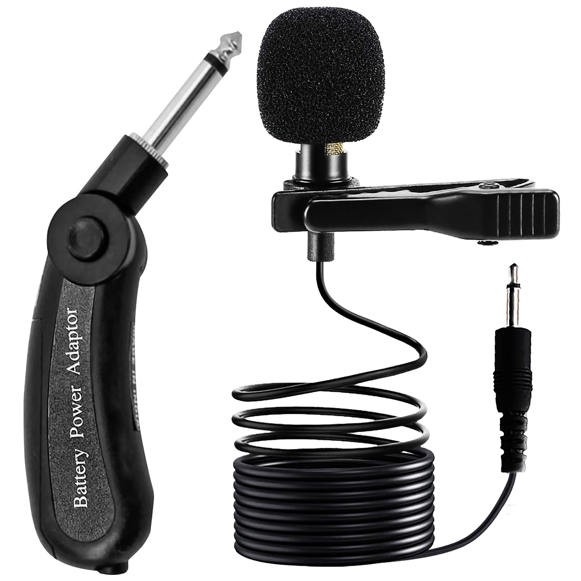 5 CORE 5 Core Lavalier Microphone Clip On Professional Grade 3.5mm ...
