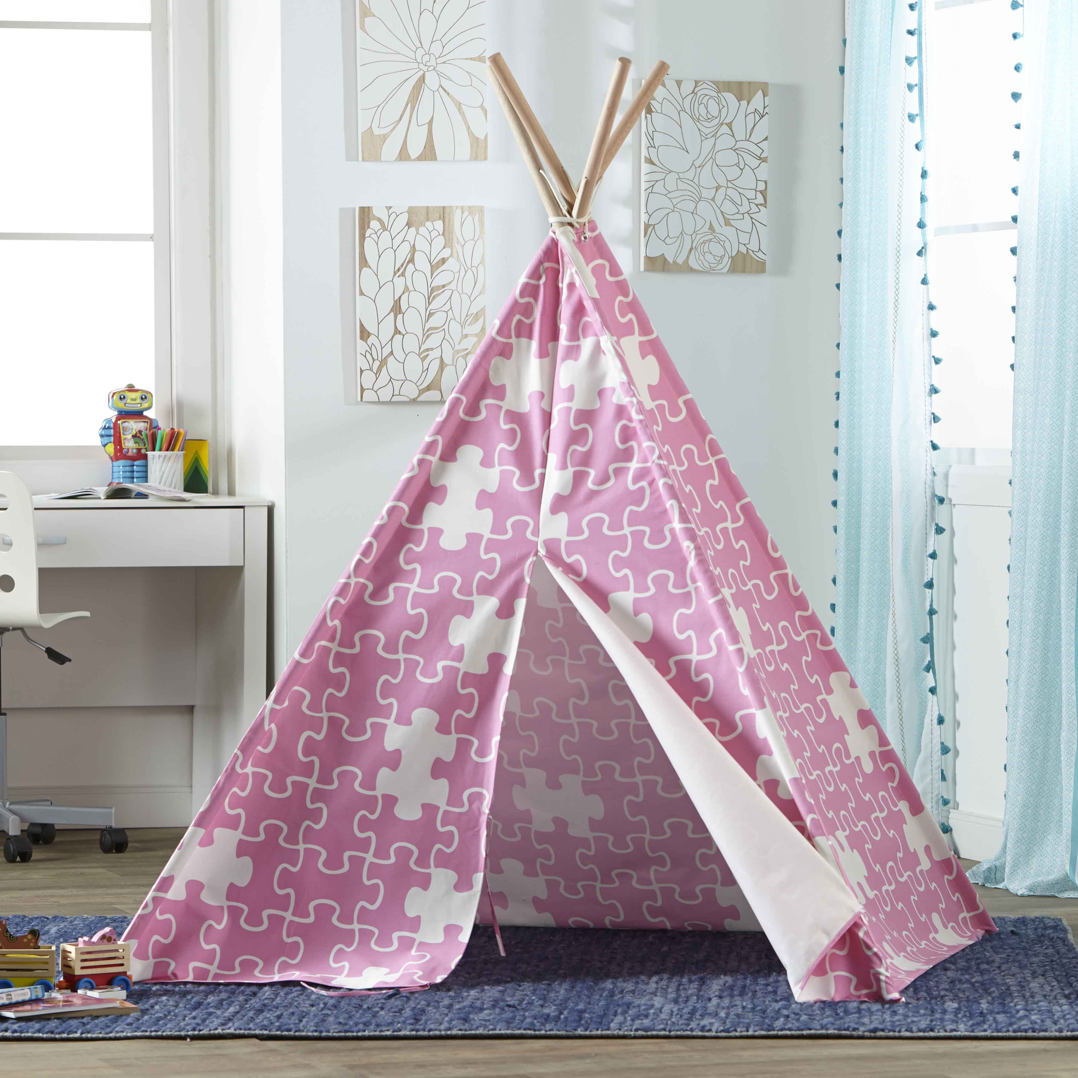 Isabelle & Max™ Shruti Cotton Pop-Up Triangular Play Tent & Reviews ...